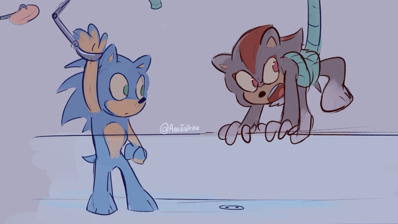 No Speed, Just Soap | Sonic Comic Dub | Sky Comic