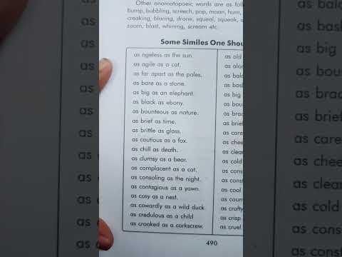 Similes #similes