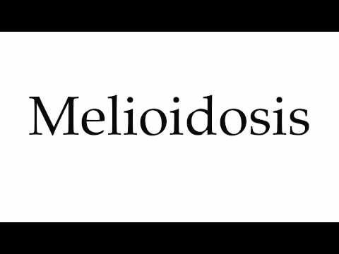 How to Pronounce Melioidosis