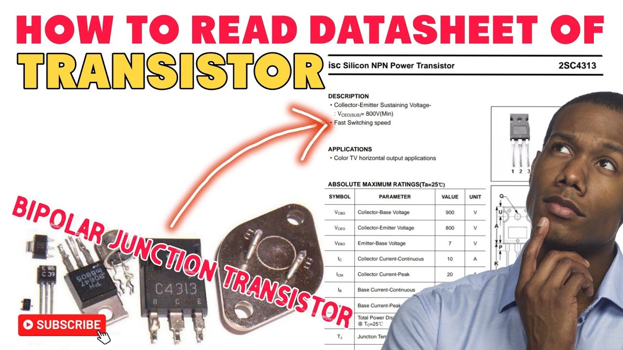 Understanding Transistor Datasheets – What Specs Matter? Tagalog tutorial