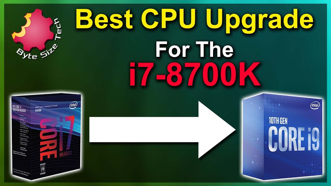What Is the Best Upgrade for an i7-8700K CPU?
