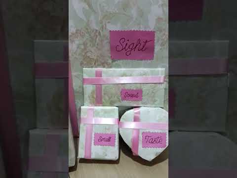 5 Sense gift idea || 5th anniversary gift idea for him || Gift for Husband || Unique gift idea
