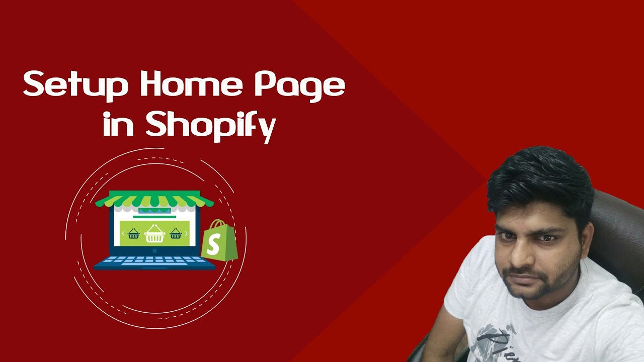 Setup Home Page | Adding a product to the Shopify Front page ...
