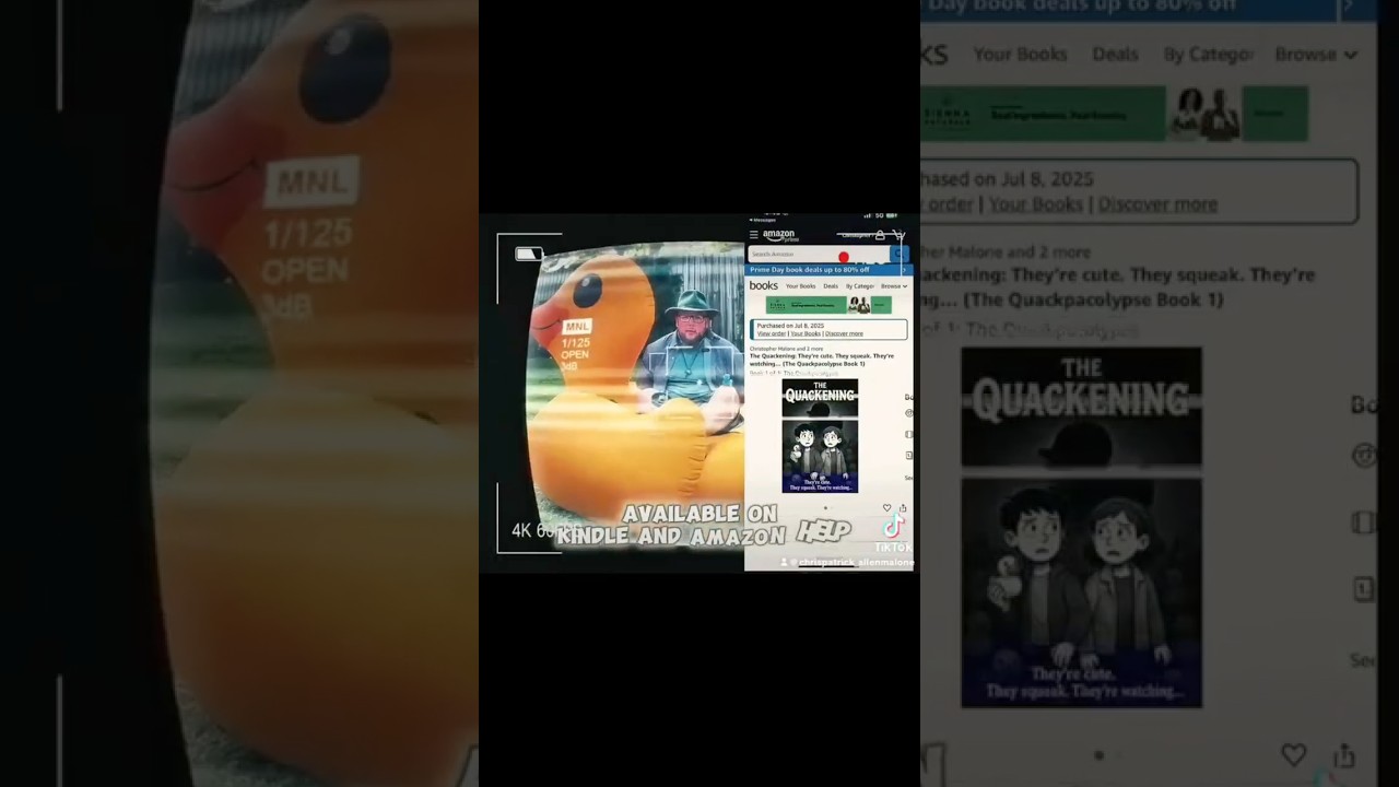 Official Trailer for The Quackening! #Kindle #Amazon #thequackening #scary