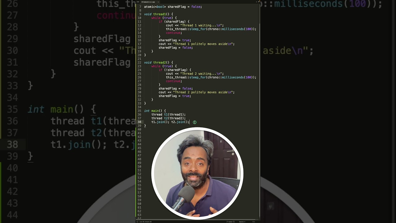 LiveLock Example Using C++