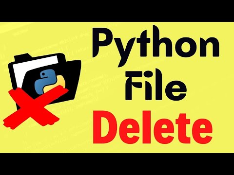 How to Delete a File With Python | Python File Deletion