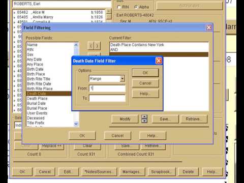 Custom Reports with Ancestral Quest by Clark Jenkins