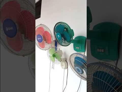 #short Wall Fan | Koleksi kipas angin dinding bunda Kamaray