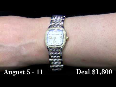Deal of the Week: David Yurman® Thoroughbred watch