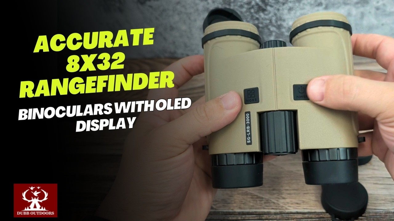 Accurate 8x32 Rangefinder Binoculars with OLED Display - SG SURGOAL