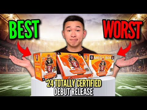 The BEST and WORST retail sets of the year?! 😳🔥 2024 Panini Totally Certified Football Retail Review