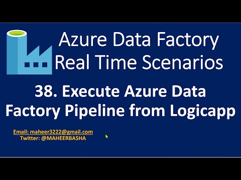 38. Execute Azure Data Factory Pipeline from Logicapp