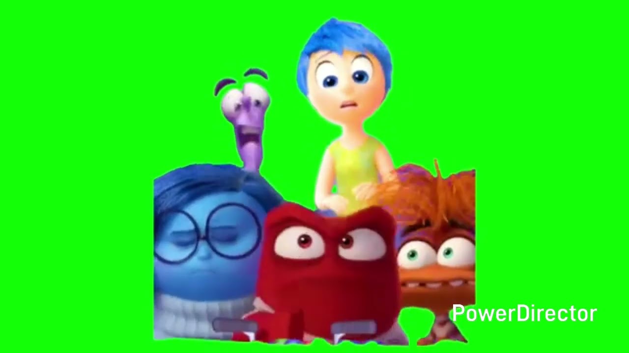 Green Screen Longest Anger's Screaming Meme | Inside Out 2 Meme