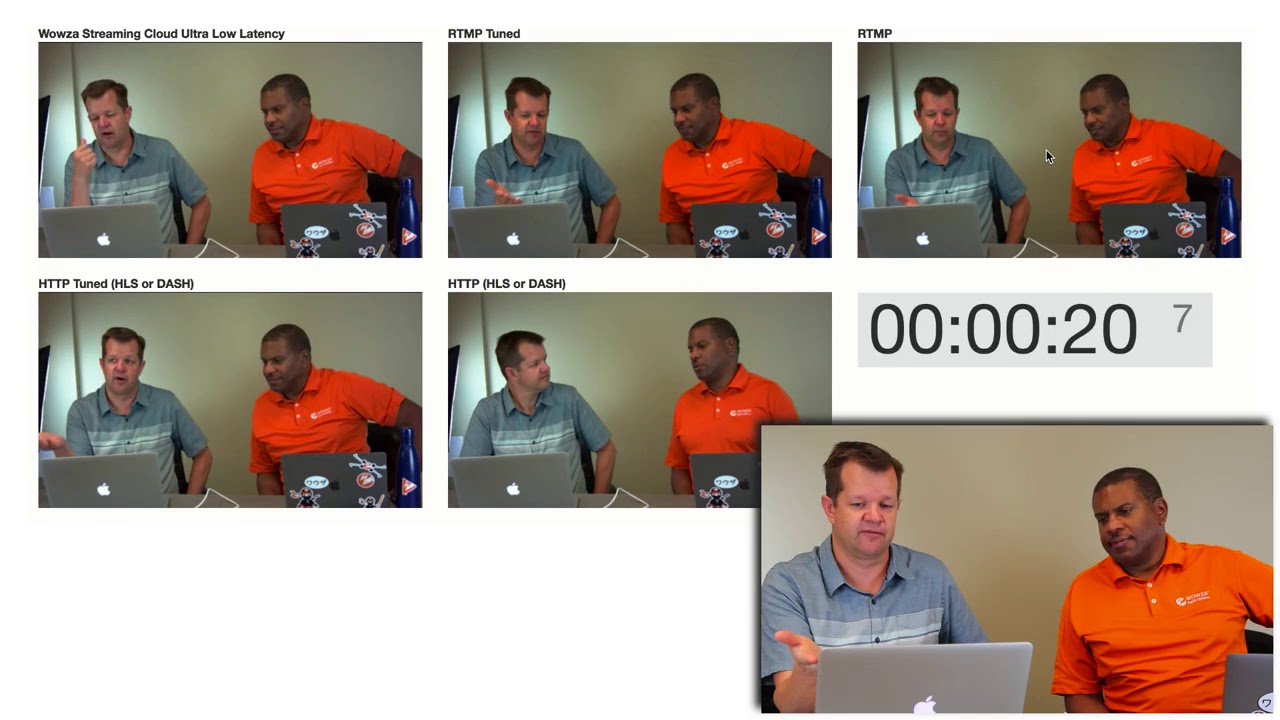 Ultra Low Latency Streaming Service Demo