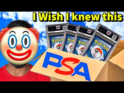 WATCH THIS before grading your Pokemon cards with PSA!