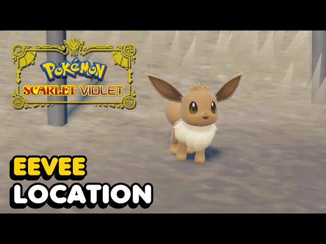 Pokemon Scarlet and Violet: Where to find Eevee in-game