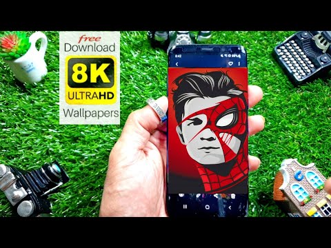 Best 4k HD Wallpaper App For Android | 4k Wallpaper App | App Urdu Tips |