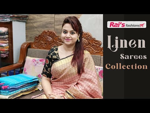Linen Sarees Collection (18JUR)