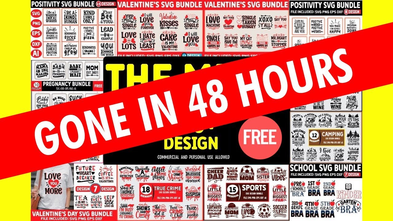 HUGE FREE BUNDLE: Creative Fabrica Freebies!
