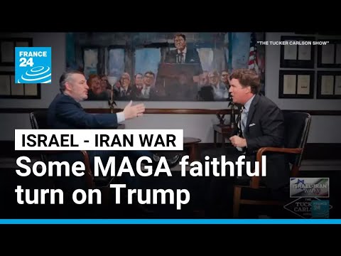 'Kooky Tucker Carlson': Split forms in MAGA world as Trump weighs next steps on Iran • FRANCE 24