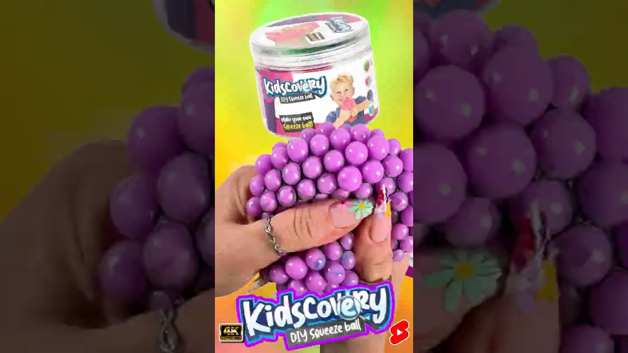 I BOUGHT THE VIRAL STRESS BALL MAKING HAND! 😱😳🫧 squishy ball asmr!