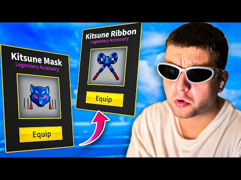 How to get Kitsune Ribbon, Mask and Fox Lamp. How to find Kitsune Shrine. Blox Fruits Guide Roblox