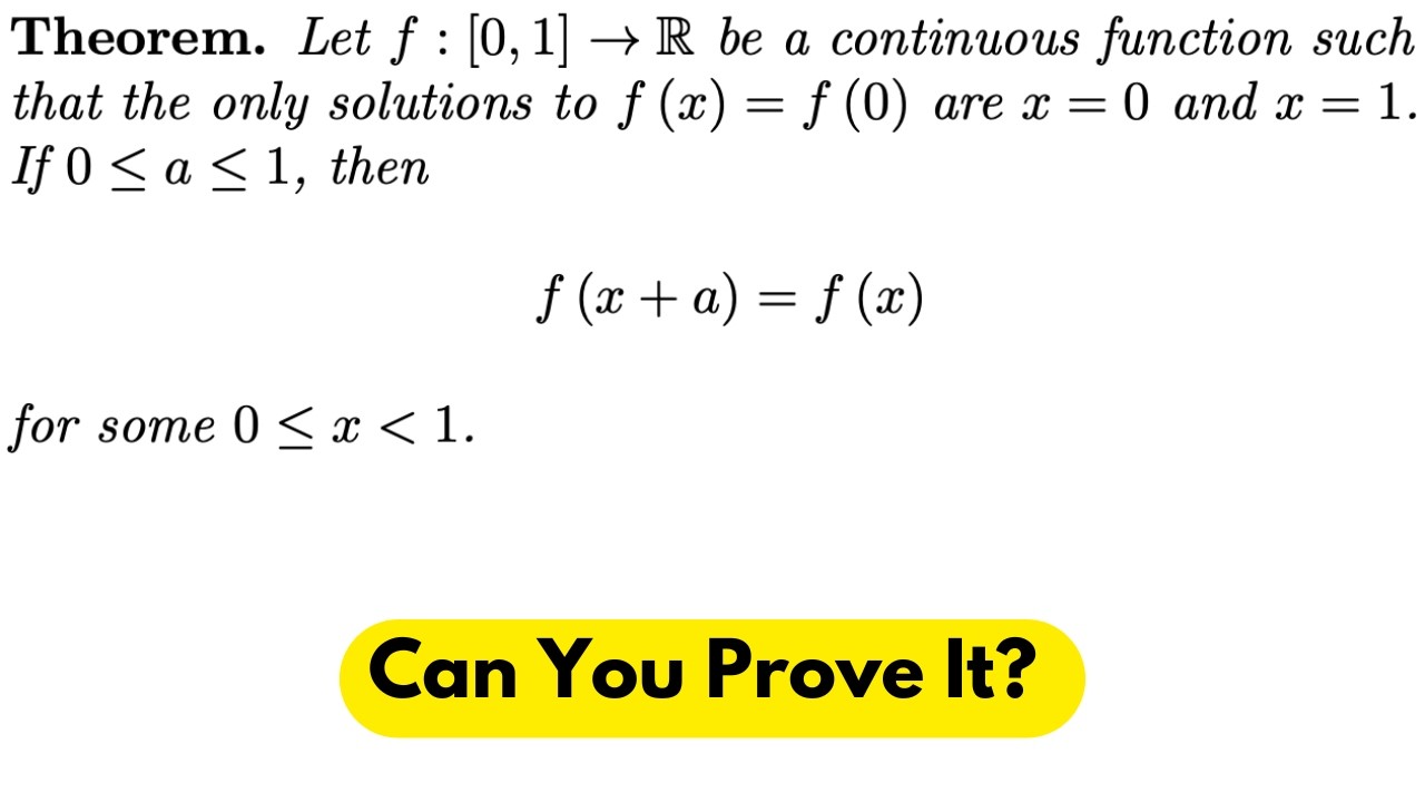 The ECLECTIC Continuous Function Challenge!