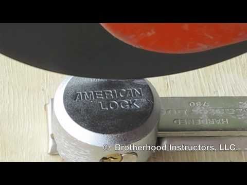 How to Cut a Hockey Puck Lock during Forcible Entry | Desert Diamond ...