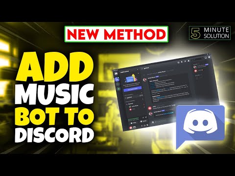 How to add music bot to Discord 2024