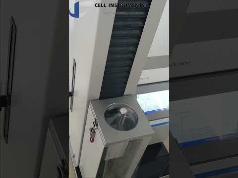 ASTM D5748 Stretch Wrap Film Protrusion Puncture Resistance Test #astm #testingmachine #tensile