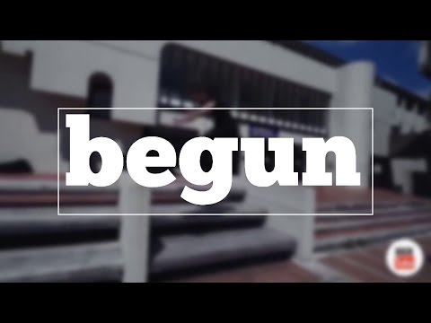 begun spelling and pronunciation