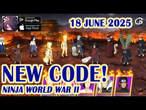 🎁 NEW CODE Ninja World War 2 2 Giftcodes & Redeem Code 18 June 2025 - Mobile Game (Android/IOS)