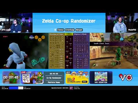 Ocarina of Time x Majora's Mask co-op Randomizer by ZFG and MajinPhil  [Speedrun Summit]