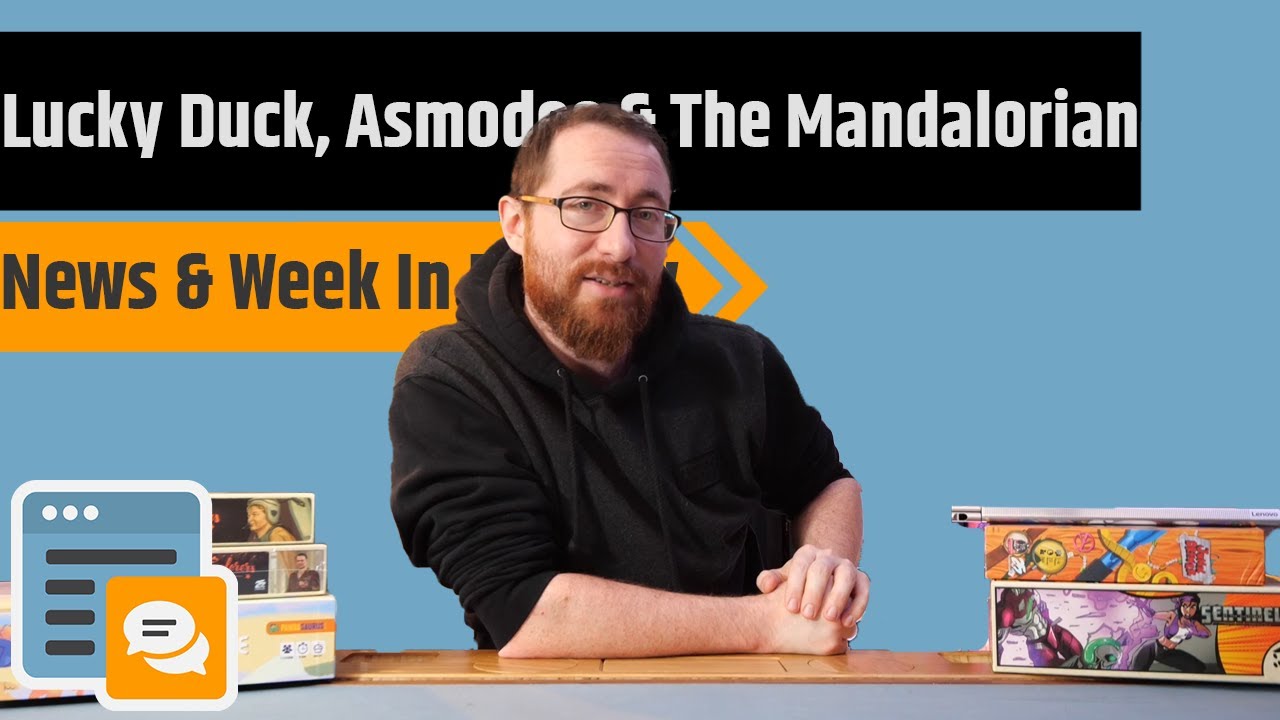 News & Week in Review - Goliath Acquires Lucky Duck, Stonemaier Has A New Game & More!!