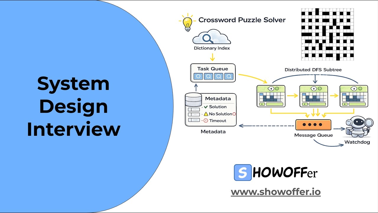 Design a Crossword Puzzle Solver - OpenAI System Design Question