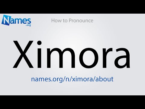 How to Pronounce Ximora