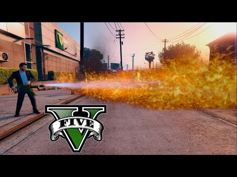 Real Flamethrower [Add-On] - GTA5-Mods.com
