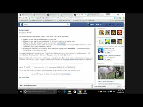 Demostración: uso de Netvizz y Gephi en el ARS | Curso #ARSciete