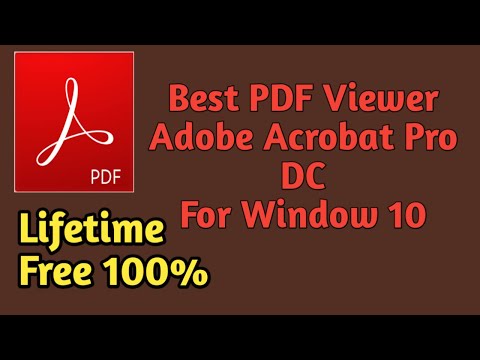 Adobe acrobat DC pro | Best PDF viewer | PDF to Excel free converter