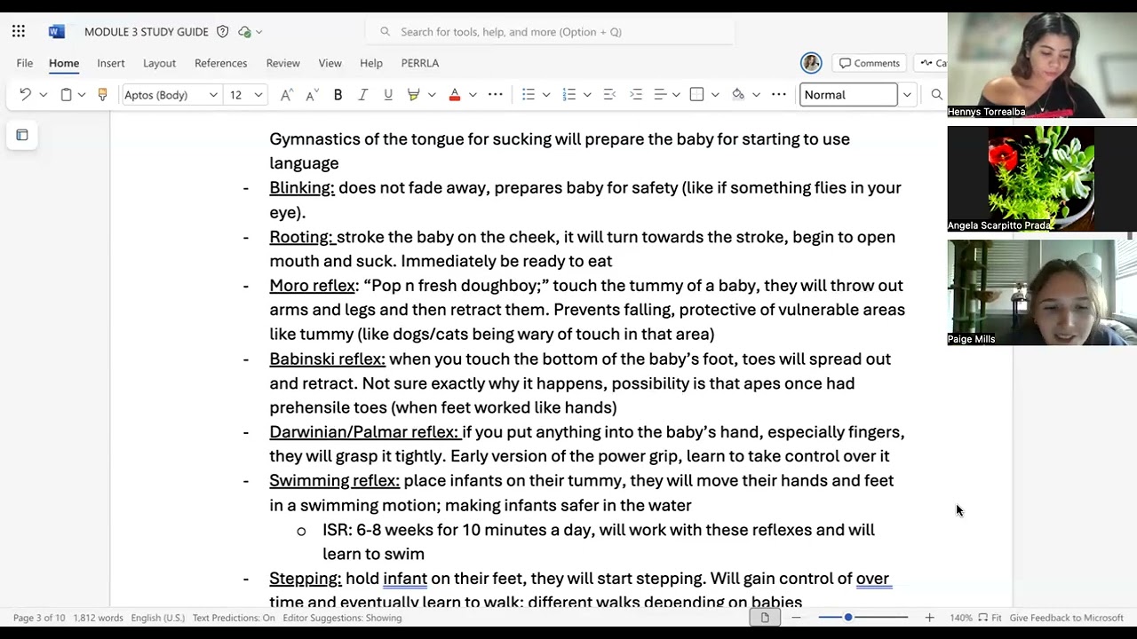 Module 3 Developmental Psychology
