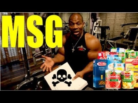 Does your food have *** MSG *** in it !?! (healthy eating)