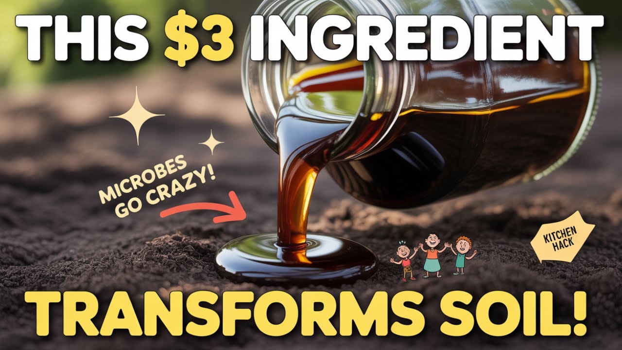 This Kitchen Ingredient Will Transform Your Garden Overnight (Soil Microbes Go CRAZY!)