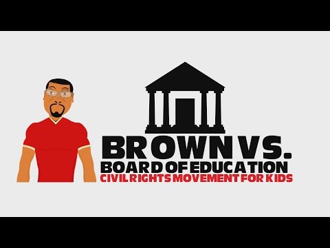 Civil Rights Movement: Brown vs Board of Education (Black History)