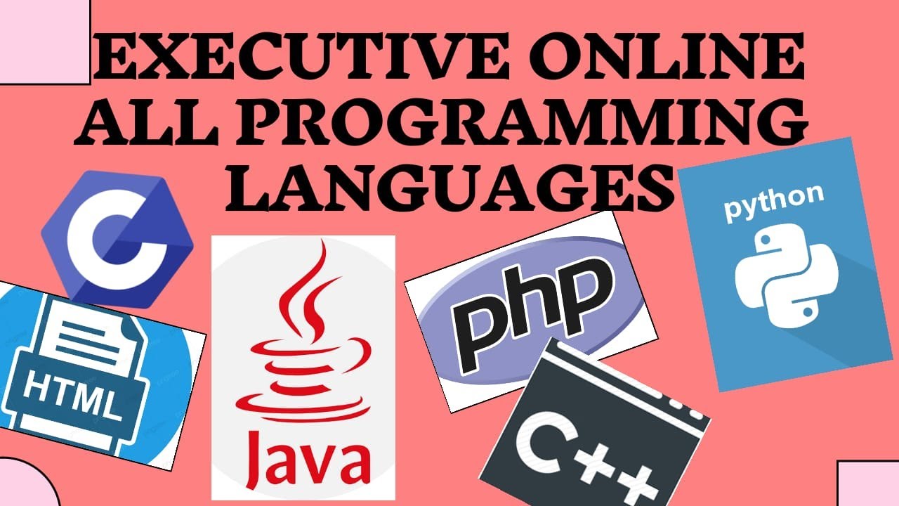 Execute Online all Programming Languages(Java,Php,Python,Html,Css,Js) On Mobile|Laptop|PC