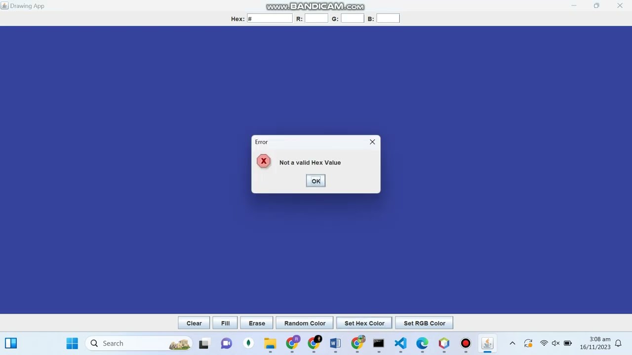 Java Swing Drawing App Tutorial: Create a Canvas with Buttons for Color Control | Swing GUI Project