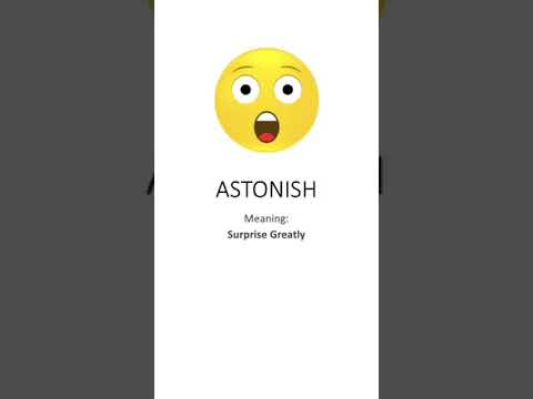 Word of the Day | Astonish