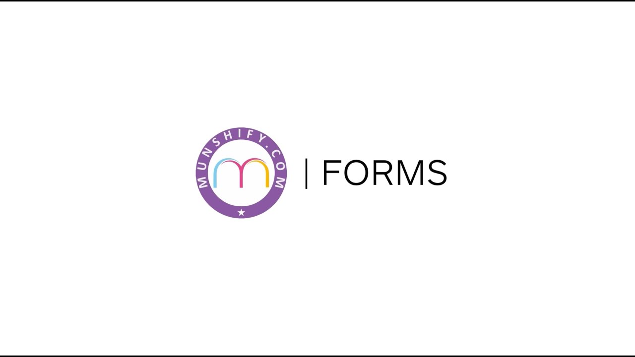 Forms for Registrations, Surveys, Payments, Orders & more | Munshify