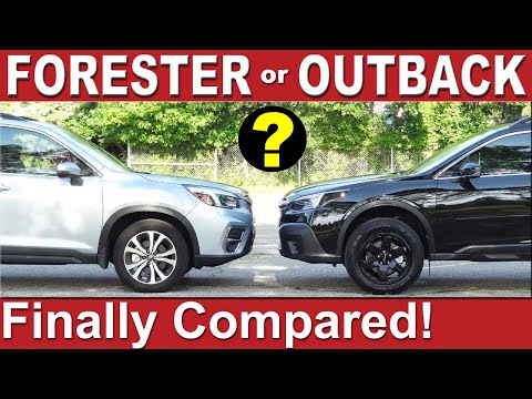 Subaru Forester vs Outback Comparison Review - by the OWNER - not by Dealership Beggars