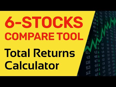 6 WAY STOCK COMPARE TOOL - Total Return Calculator