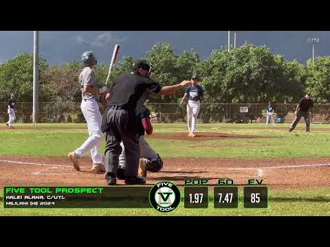 Kalei Alana, C/UTL, Mililani (HI) 2024, Five Tool Hawaii Sandlot Classic